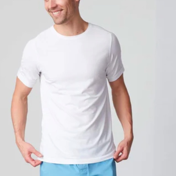 Mack Weldon | Shirts | Mack Weldon Jersey Crew Neck Undershirt White ...